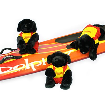 Buddy the Lifeguard Dog mini lifeguard uniform